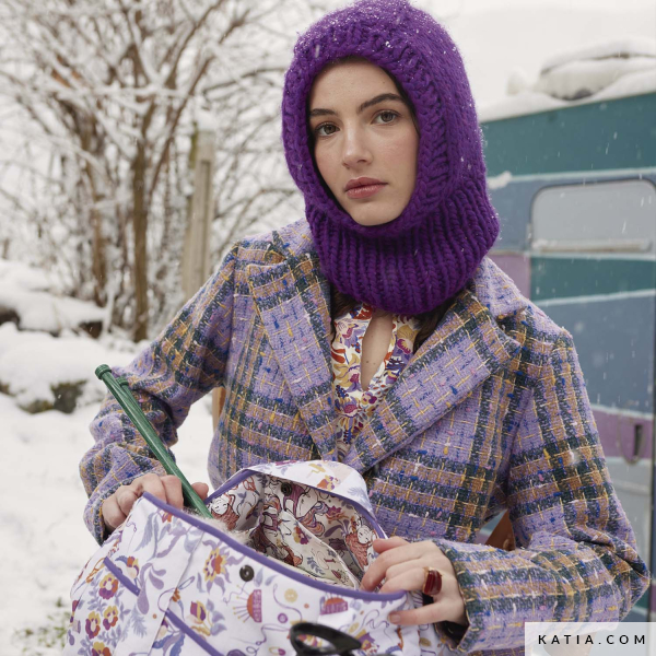 Tela de tweed para abrigos Soho - Otoño / Invierno | Katia.com