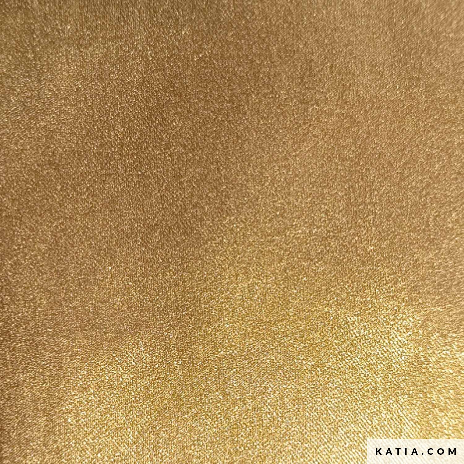 Gold metallic stretch fabric - | Katia.com