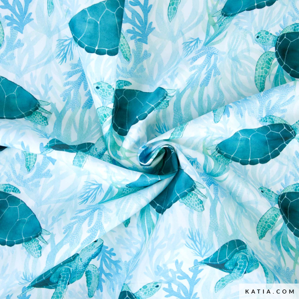 Seaside print swimwear fabric - Spring / Summer | Katia.com