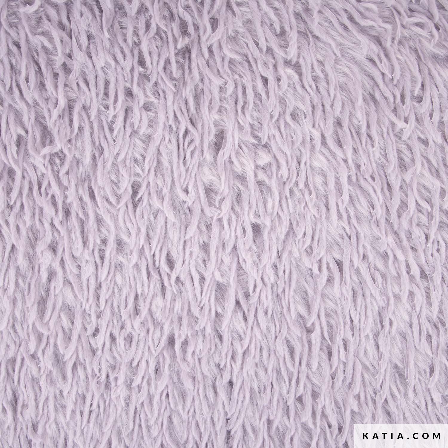 Cream Feather vegan faux fur fabric - Autumn / Winter | Katia.com