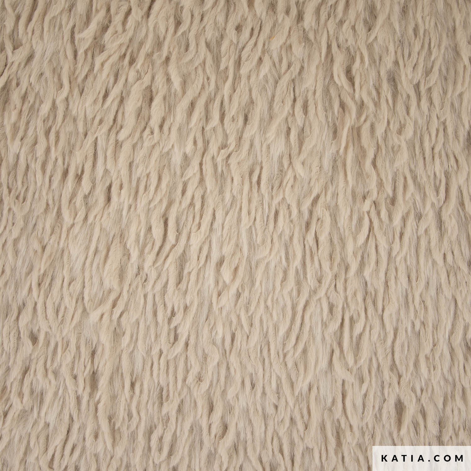 Sand Feather vegan faux fur fabric - Autumn / Winter | Katia.com