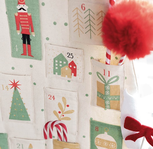 How to Make Your Fabric Advent Calendar for Xmas 2022 - Katia