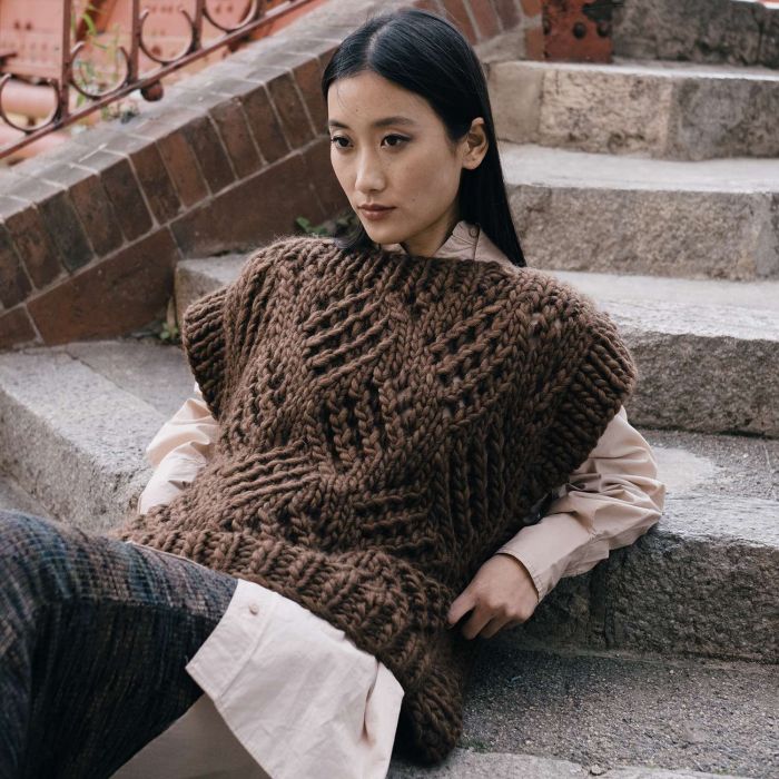 oversized knitting patterns
