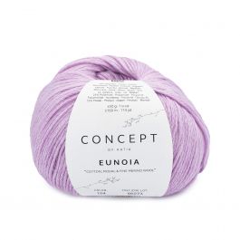 Eunoia by Concept by Katia cotton-modal-wool chained yarn