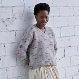 Womens Crossover Jacket Knitting Pattern | Katia.com